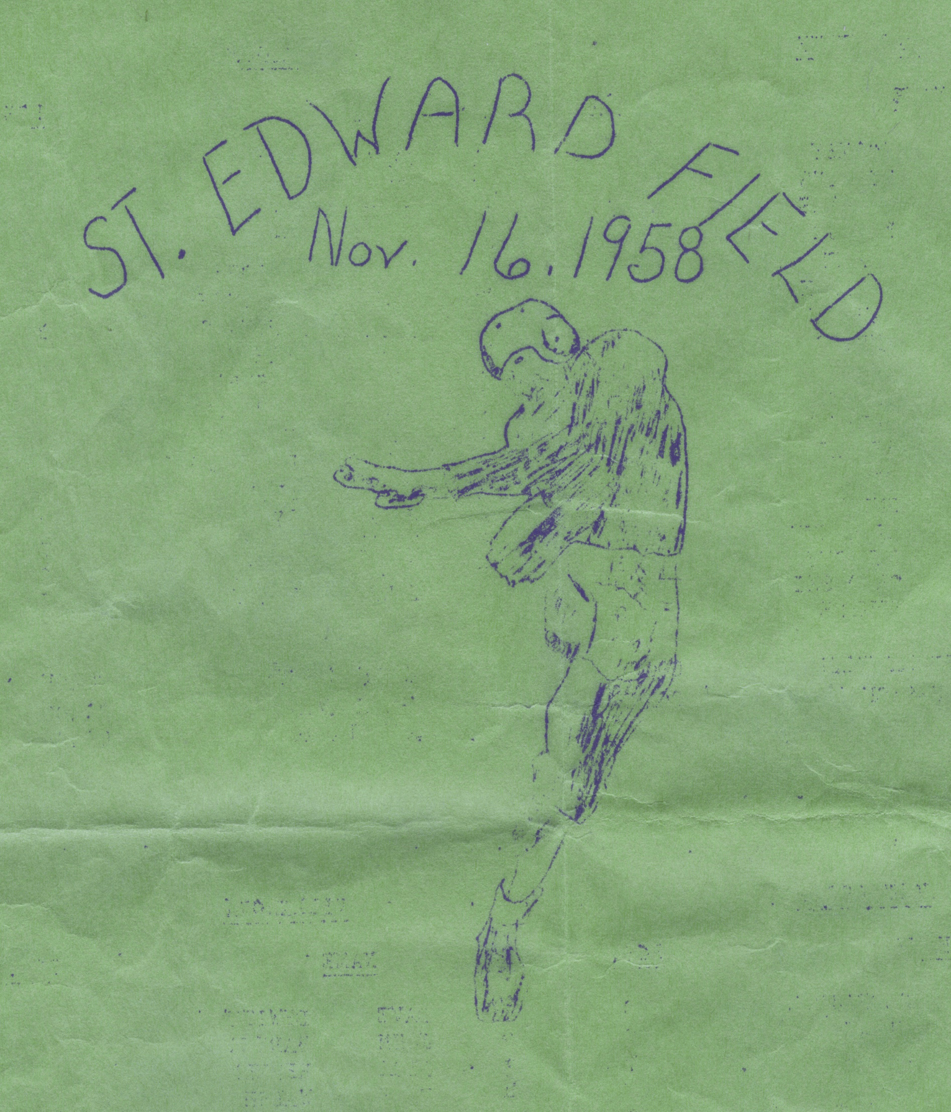 St Edward Field Flag Football 1958 - Saint Clement Catholic Parish
